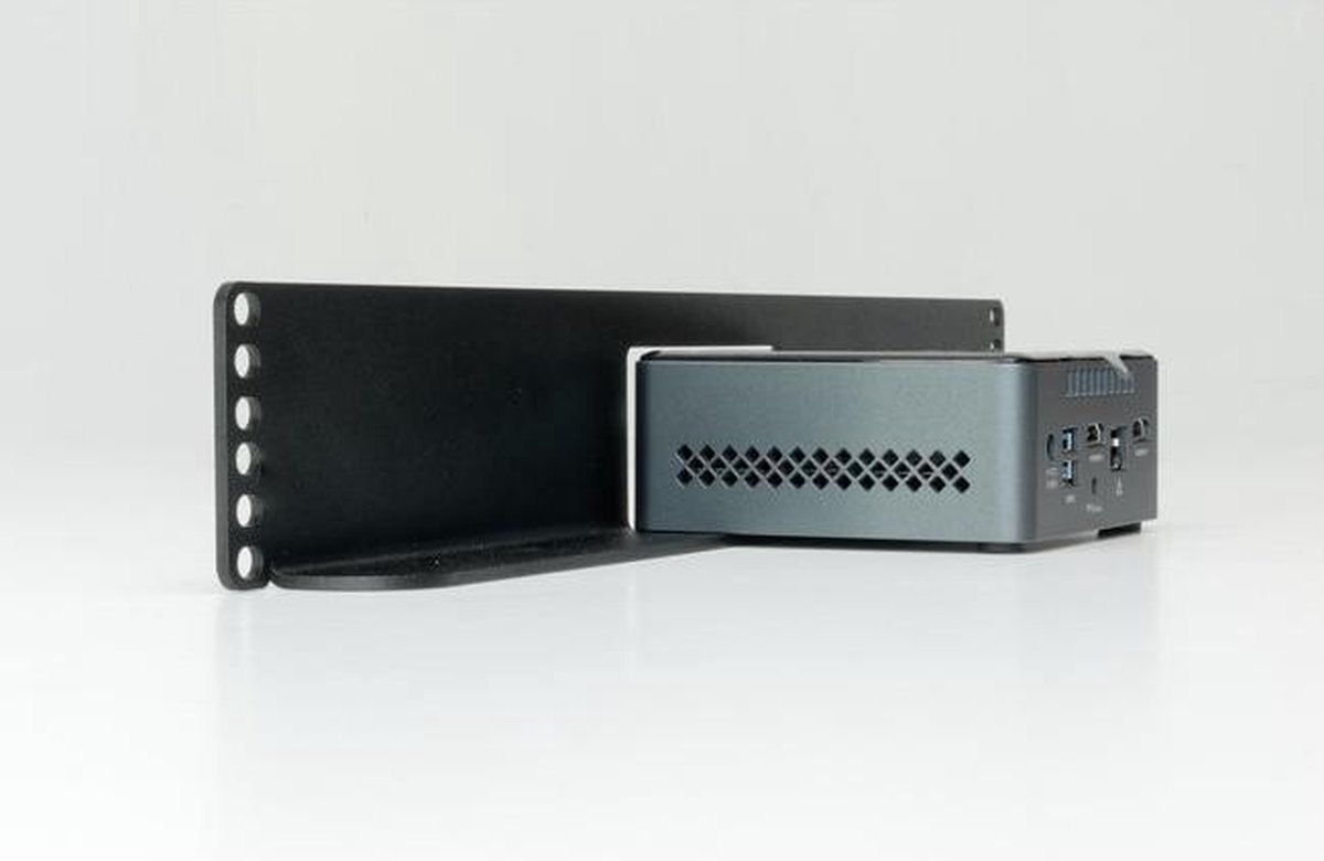 Intel NUC mini PC NUC7JY inclusief 1.5HE 19 inch rackmount | bol.com