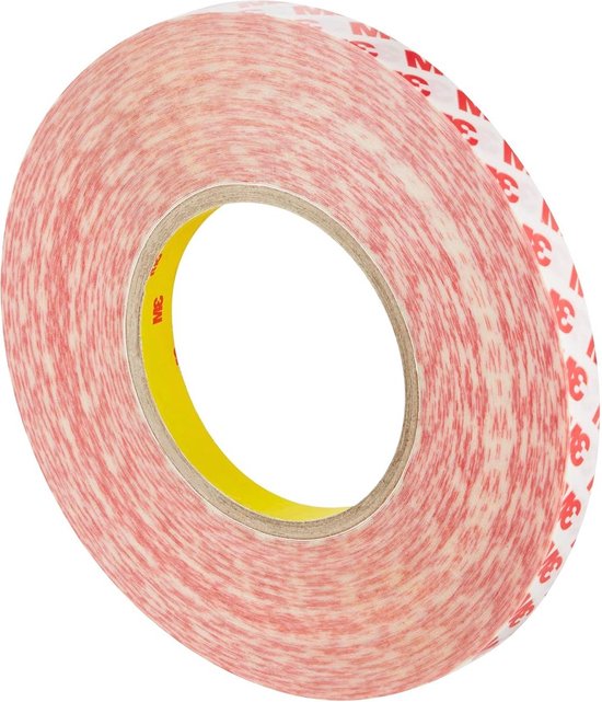 Dubbelzijdig plakband transparant 19 mm x 50 m 02 mm - GPT-020 - voor binnen en buiten... | bol