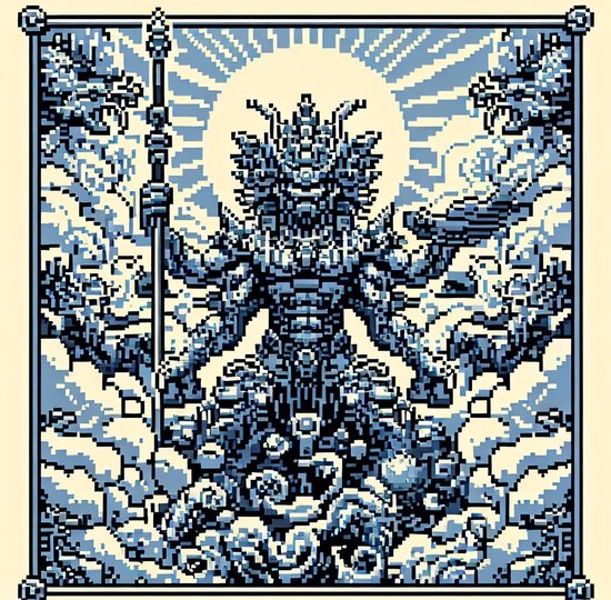 Pixel art relief schilderij | Pixelated relief: a unique fusion of art ...