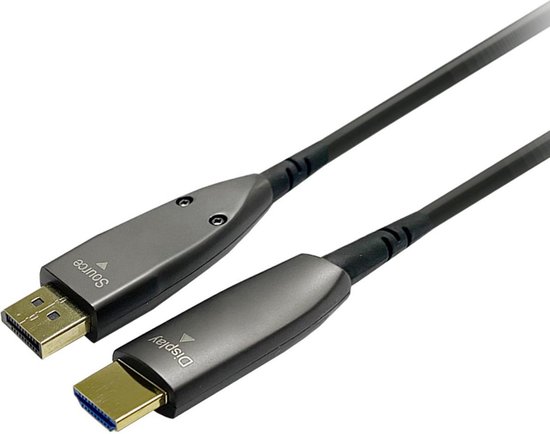 Vivolink PRODPHDMIOP40 video kabel adapter 20 m DisplayPort HDMI Zwart ...