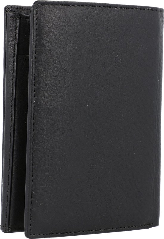 Esquire Leren Portemonnee Peru Wallet Black Zwart | bol