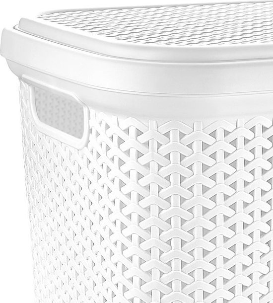 Wasmand Plastic Wit 55 l - Opbergmand - Mand - Wassorteerder | bol