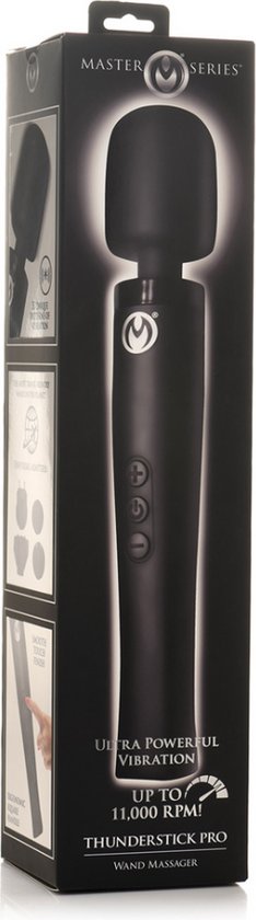 XR Brands - Thunderstick Pro - Wand Massager - Black | bol