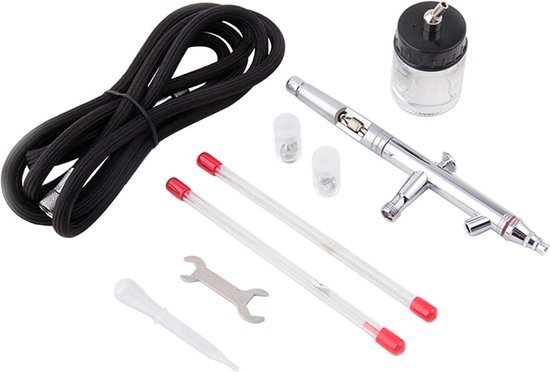 Professional Airbrush-pistool kit met dubbele actie - FE-182K, 03/05/08 ...