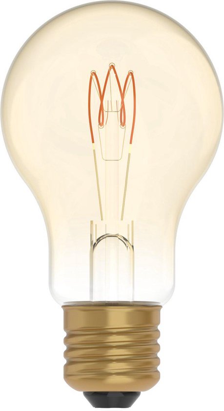 LED's Light LED Lamp E27 goud - Spiraal lamp - Dimbaar extra warm wit ...