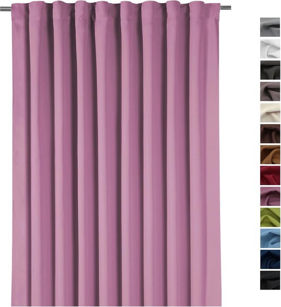 XXL Decoratiegordijn, Ondoorzichtig Verduisteringsgordijn, Thermisch ...
