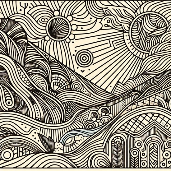 Line art relief schilderij | Lineaire reliëf kunstwerk: een verfijnde ...