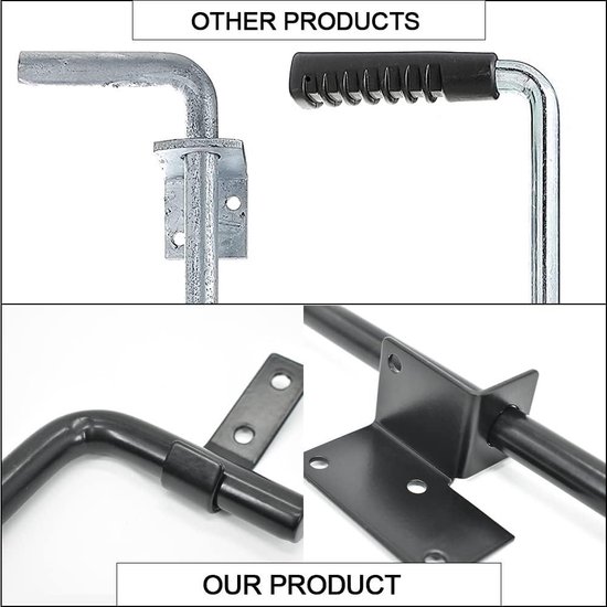 Sliding Bolt Gate Latch 900/15 mm Bottom Slide Heavy Duty Massief Staal ...
