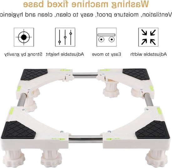 Heavy Duty Adjustable Washing Machine Stand Base - 4/8 Feet | Standard ...