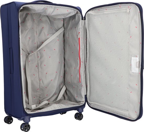 Grote koffer Delsey New Destination 75 cm Blauw | bol