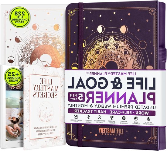 Life Mastery Planner | 12-maanden reis - doelen verpletteren ...