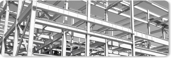 Muismat XXL - Bureau onderlegger - Bureau mat - Stalen frame van een ...