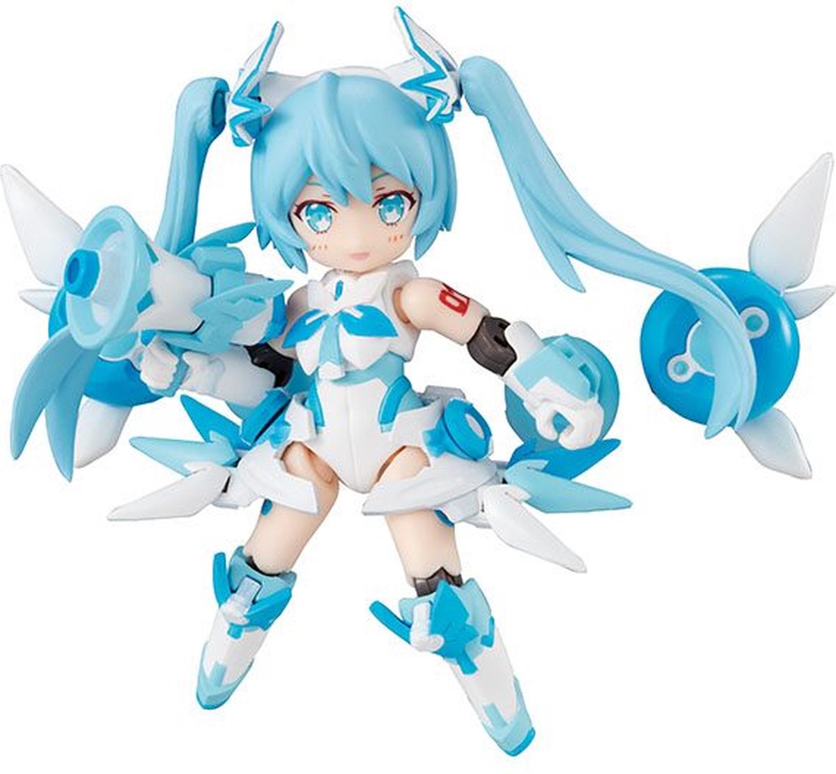 Snow Miku Desktop Singer Figures 8 cm - 1 figuur (willekeurig) | bol.com