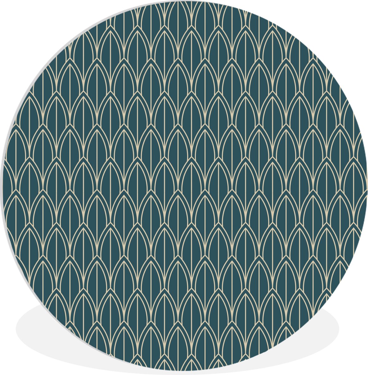 Cercle Mural - Cercle Mural Intérieur - Formes Géométriques - Art Déco ...