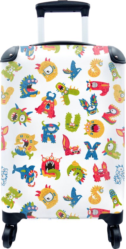 Valise - Alphabet - Monster - Arc-en-ciel - Enfants - Motif - Bagage à ...