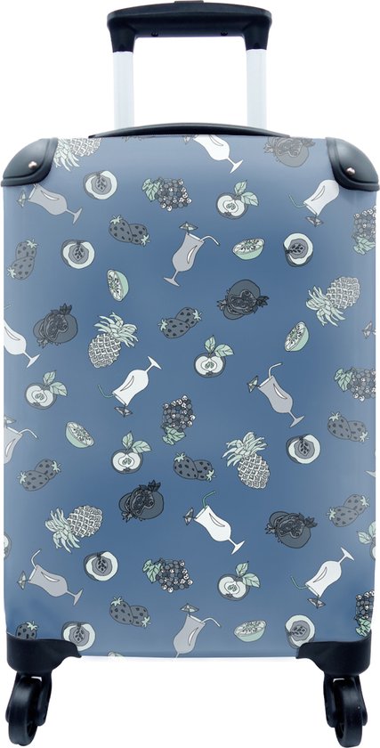Koffer - Cocktail - Fruit - Design - Past binnen 55x40x20 cm en ...