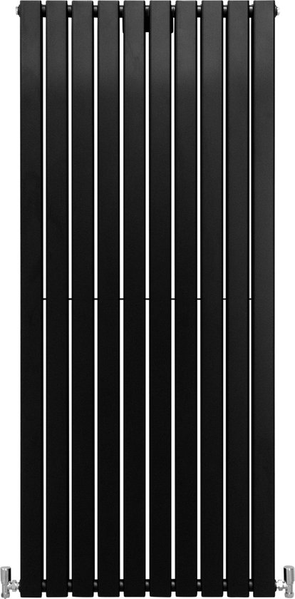 Design Radiator Sierradiator Verwarming - Mat Zwart - 1600 mm x 700 mm ...