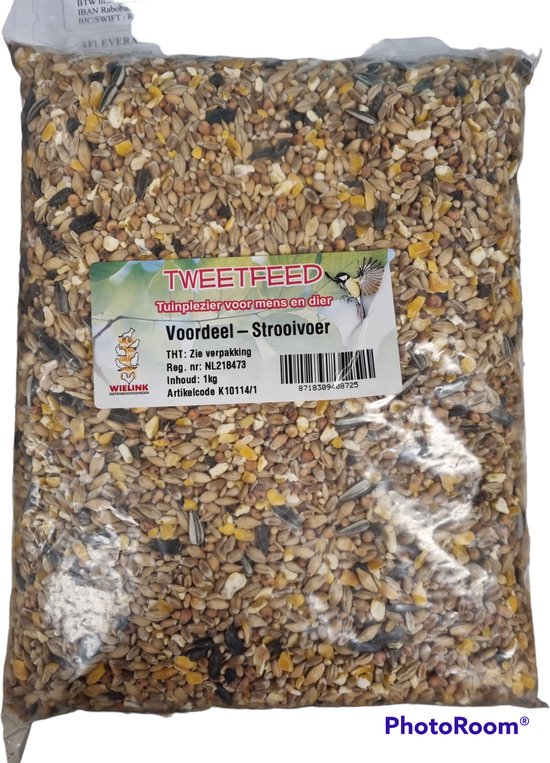 Tweetfeed Voordeel-Strooivoer 1 kg | bol