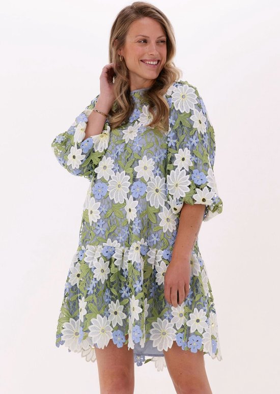 Y.A.S. Yassun 3/4 Short Dress Jurken - Lichtblauw | bol