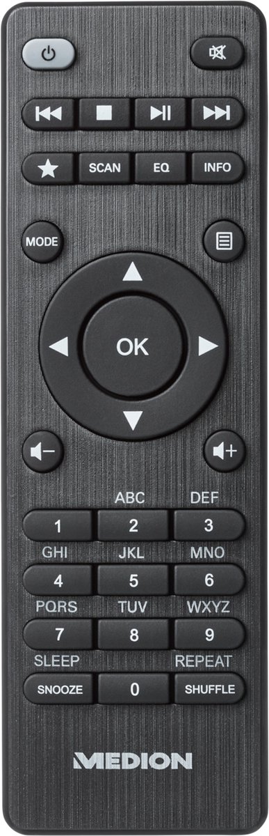 Medion P85444 - Internetradio - DAB+ - Bluetooth - Wifi - Zwart | bol