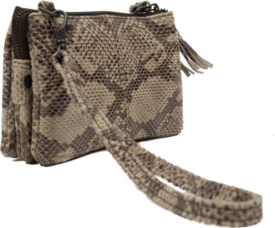 Bear Design Umi Schoudertas Snake brown | bol