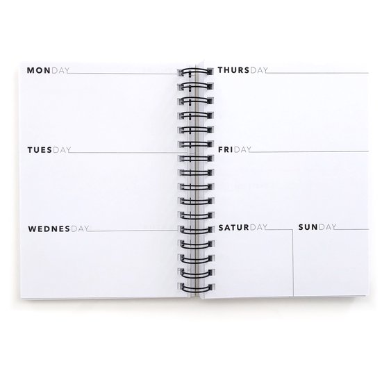 Vormgevoel - A5 Planner + kaart - weekplanner - TODO | bol