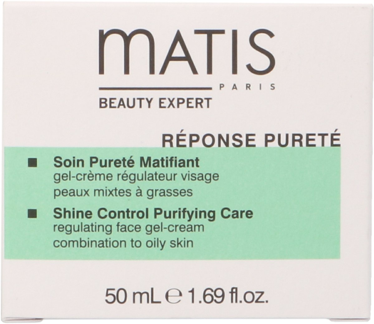 Matis Réponse Purete Shine Control Purifying Gel Crème | bol.com