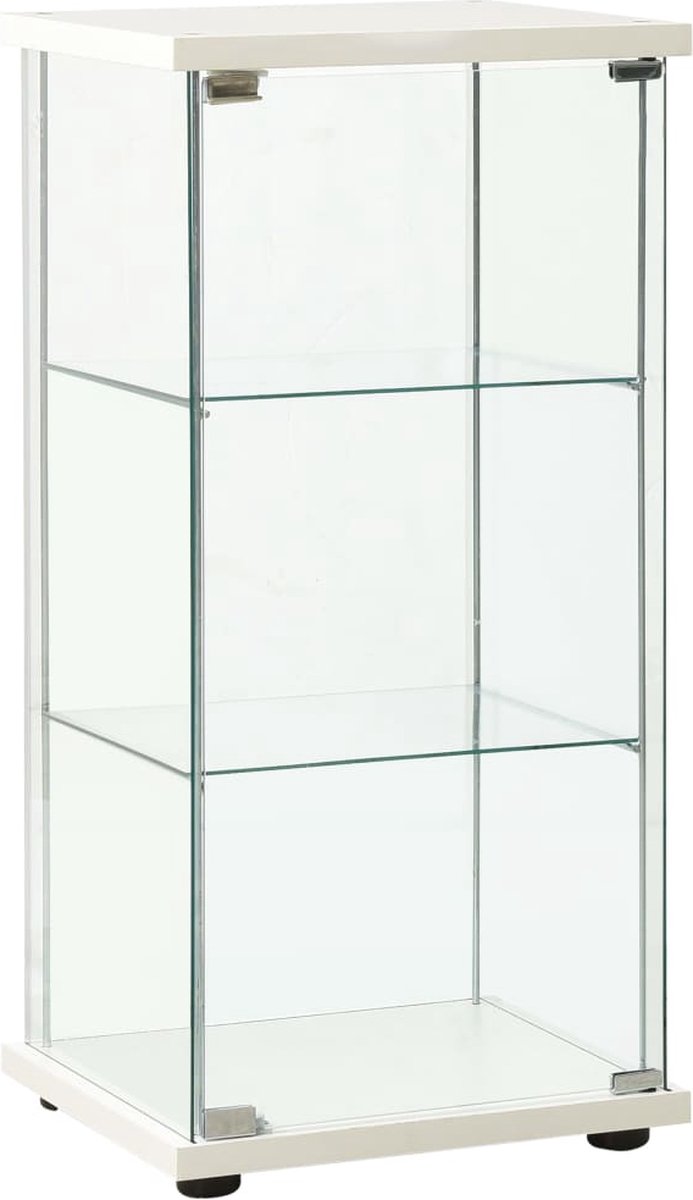Prolenta Premium - Vitrinekast gehard glas wit | bol.com