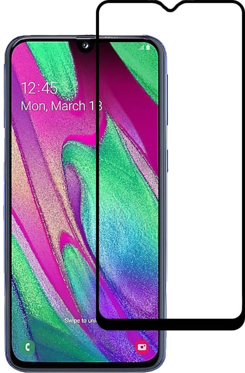 Smartphonica Samsung Galaxy A40 full cover tempered glass screenprotector van gehard... | bol