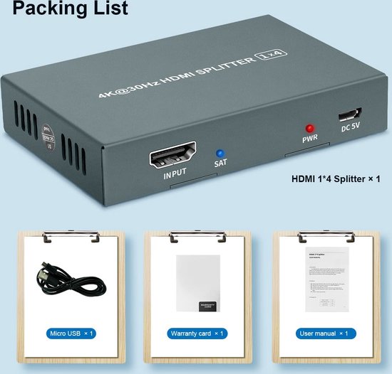 HDMI Splitter - HDMI Switch | bol