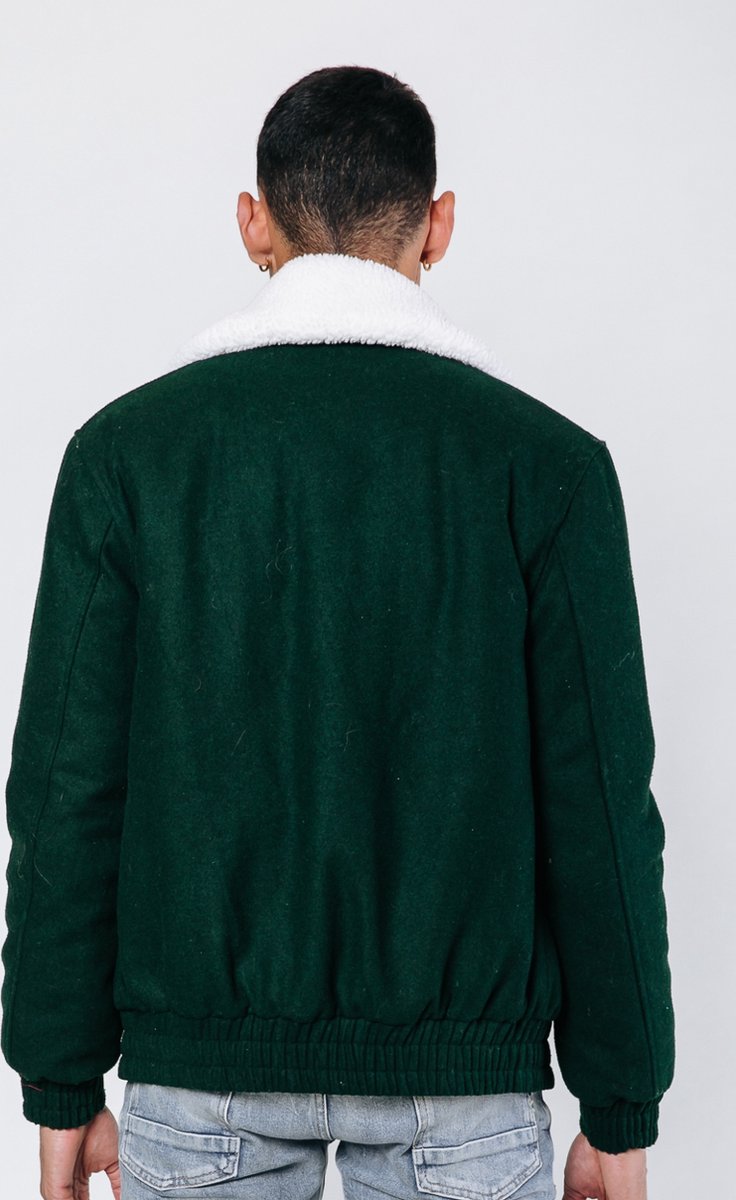 Colourful Rebel Chase Jas Groen Heren - Polyester - S | bol.com