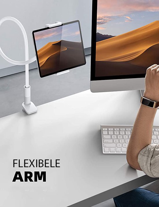 Tablet Houder Verstelbaar Universeel 360 Graden – Zwanenhals ...