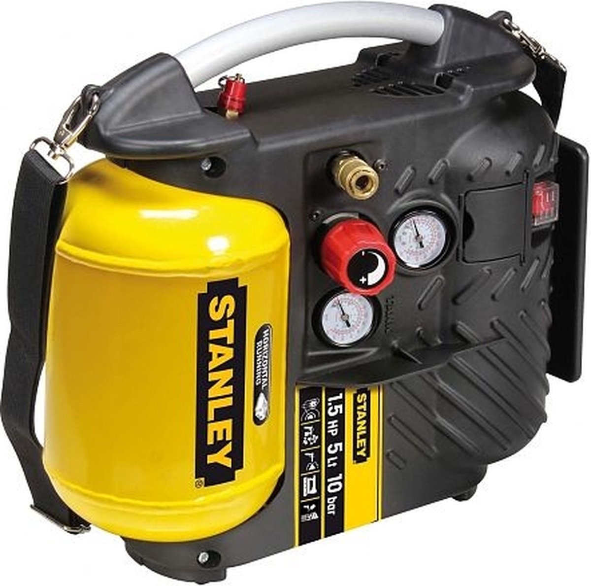STANLEY Luchtcompressor - DN200/10/5 - Airboss | bol.com