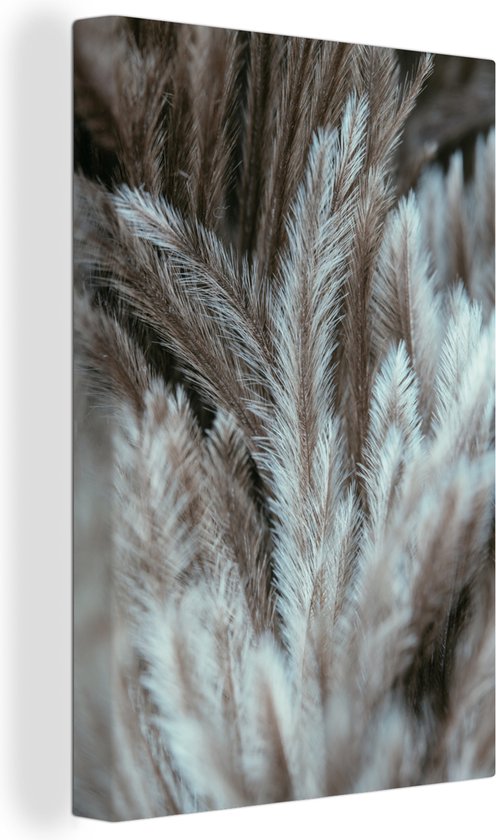 Canvas schilderij 120x180 cm - Wanddecoratie Rustgevend beeld van ...