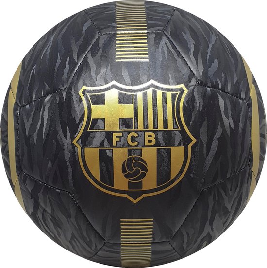 FC Barcelona Bal Away '20/'21 Zwart/Goud Size 5 | bol.com