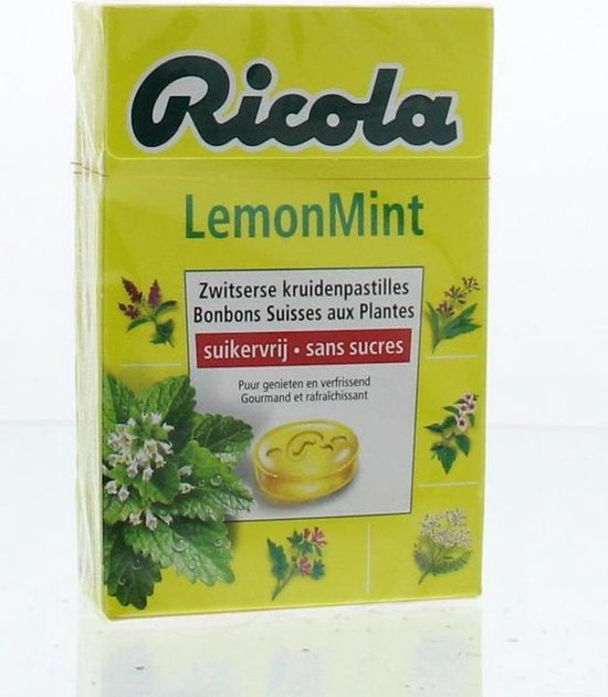 Ricola Lemon Mint Sugar Free | bol