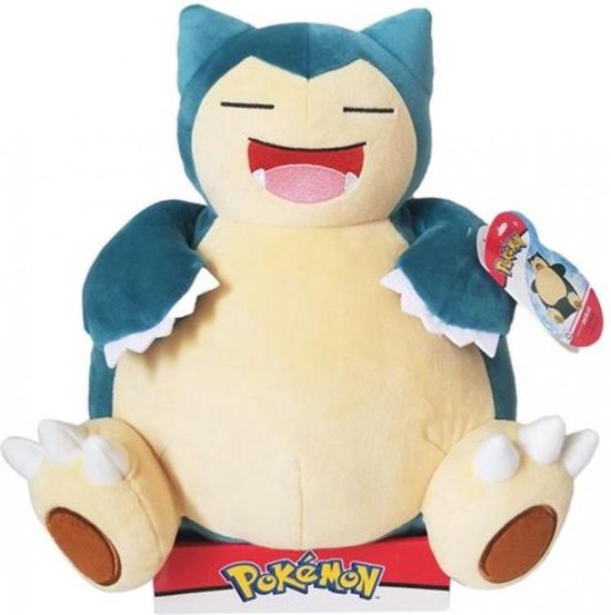 Pokémon - Snorlax knuffel - 30 cm - Pluche - Pokémon knuffel | bol.com