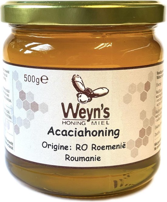 Acaciahoning Bulgarije - 500g - Weyn's - Honingpot | bol Acaciahoning Bulgarije - 500g - Weyn's - Honingpot | bol