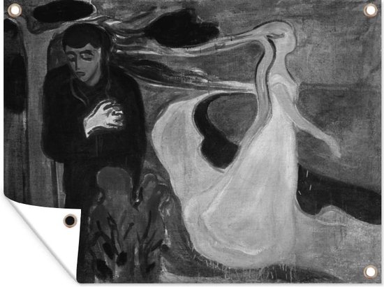 Tuinposter - Tuindoek - Tuinposters buiten - Separation - Edvard Munch ...