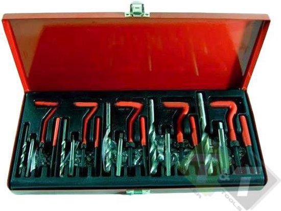 Set Helicoil Draadhersteller, nieuw draad tappen voor M5 tot M12 | bol
