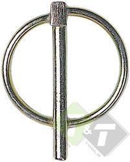 Borgpen 6 mm met verende ring, Borgpen, Borgpin, Borg pen, Borg pin ...