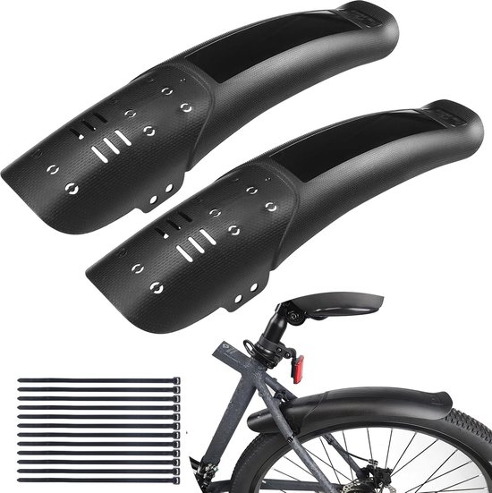 Fiets Spatbord Set Voor en Achter Fiets Spatbord Universele Spatborden voor MTB... | bol