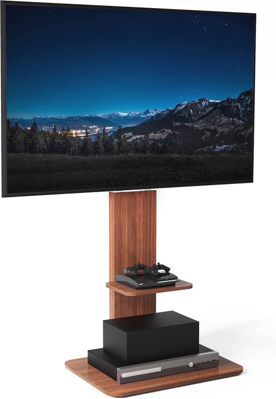 Support TV réglable en bois pour Télévisions de 32 à 65 pouces | bol