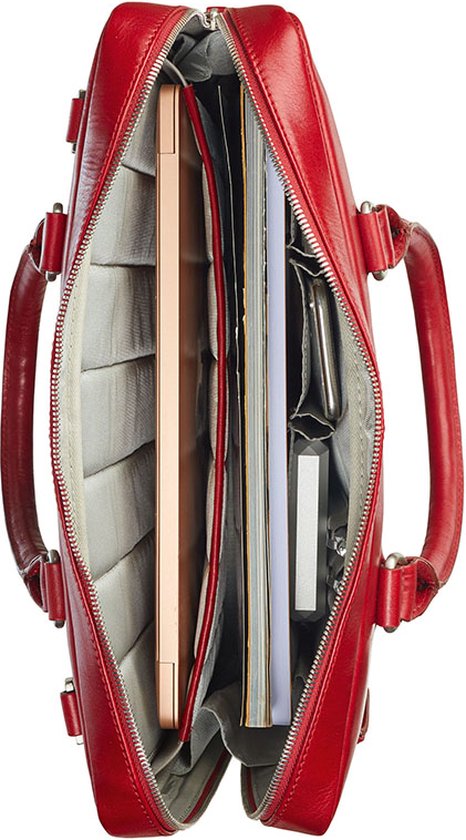 Leonhard Heyden Laptoptas / Werktas - Dames - 15 inch - Leer ...