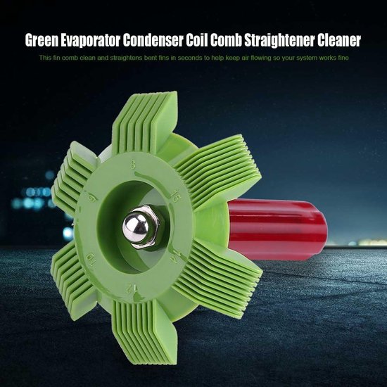 Radiator Straightener Cleaner Condensor Fin Cleaning Brush - AC Repair ...