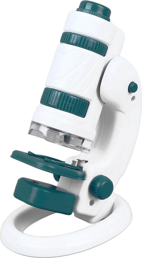 Mini Small Microscope 60-180X Pocket Microscope with Folding Sliding ...