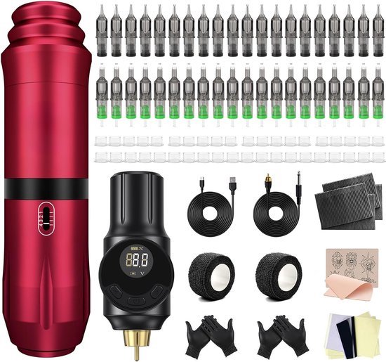 PolkaHome Tattoo machines - Professionele Tattoo Machine Set - Tattoo ...