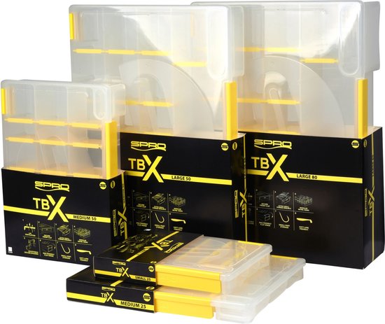 Spro TBX Medium 50 Clear | Tackleboxen | bol