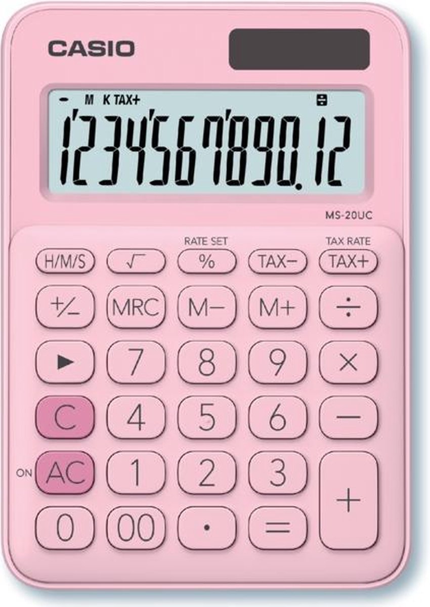 Casio MS-20UC-GN calculator Desktop Basic Roze | bol.com