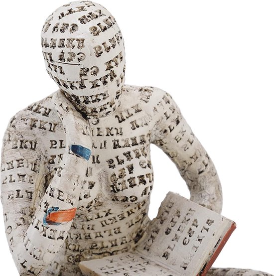 Beeldje Vrouw Denker Standbeeld Moderne Kunst Sculptuur Thuis Kantoor ...